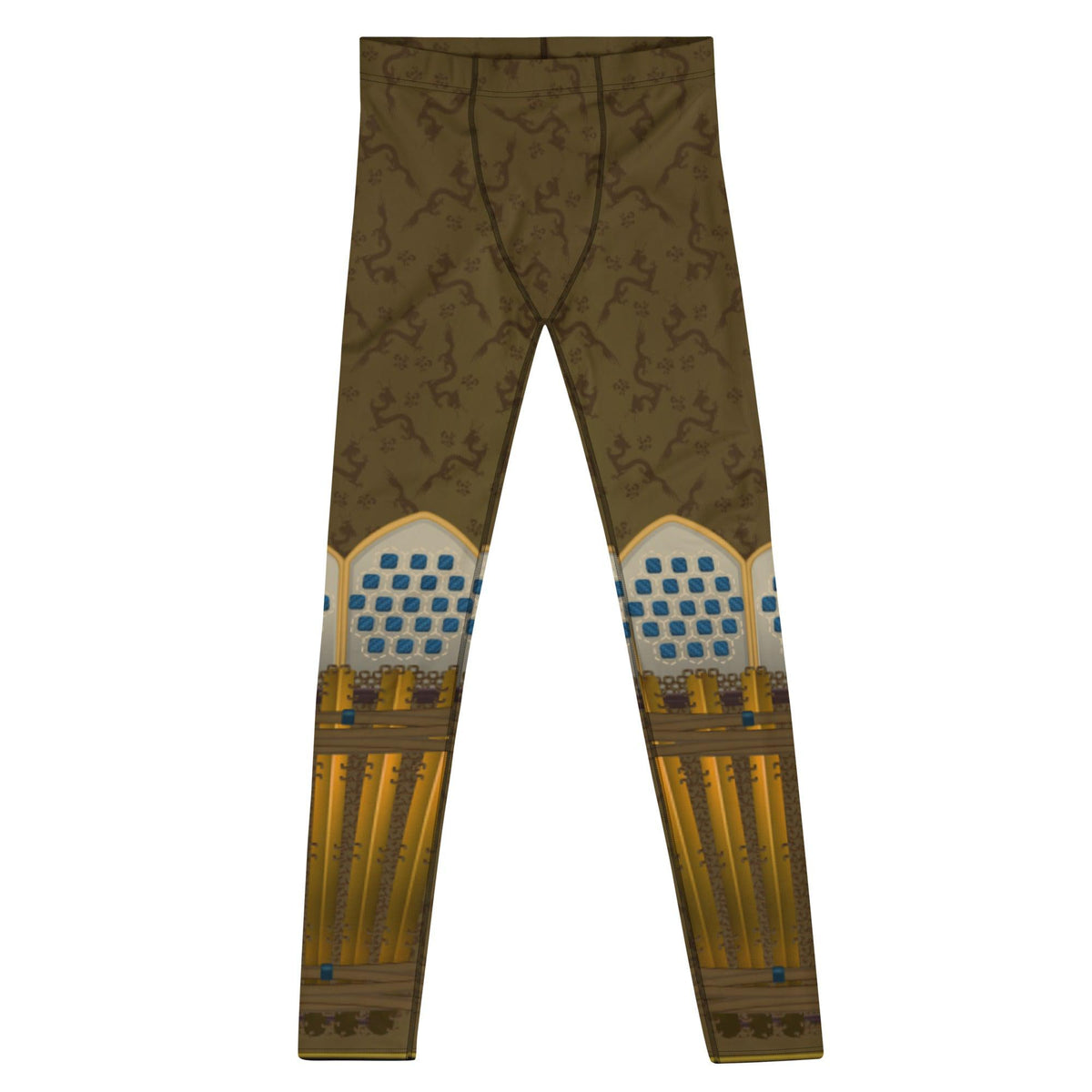 Bushido Samurai Armor Grappling Spats (Gold) – Dynasty Clothing
