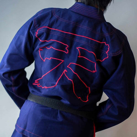 Raging Demon Street Fighter Akuma Gouki Hanfu Kimono BJJ Gi – Dynasty ...