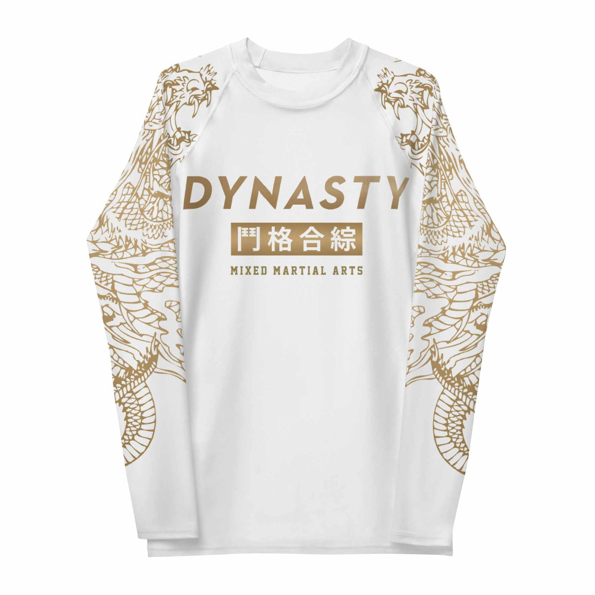 Triad Enforcer V3 Rash Guard (White) – Dynasty Clothing